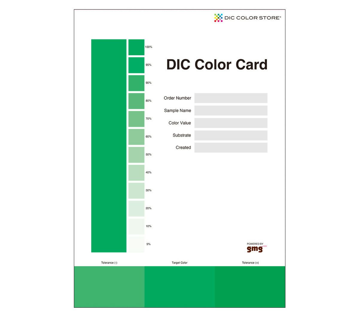 IJ色見本 カラーカード形式 | DIC COLOR STORE
